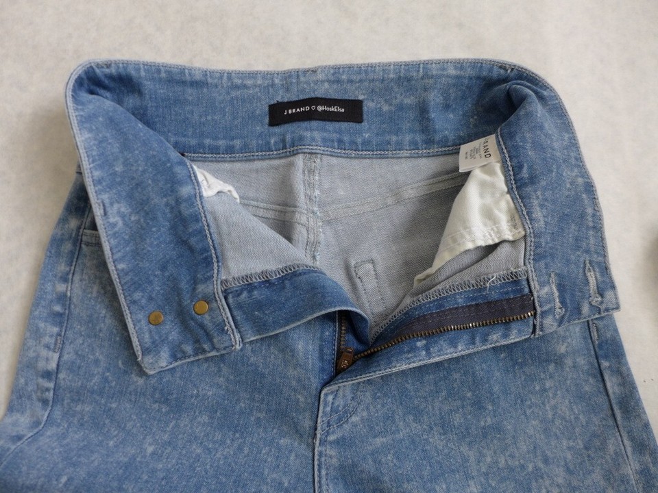 J BRAND Elsa Hosk Elsa Saturday High Waist Skinny Jeans Everyday Blue ...