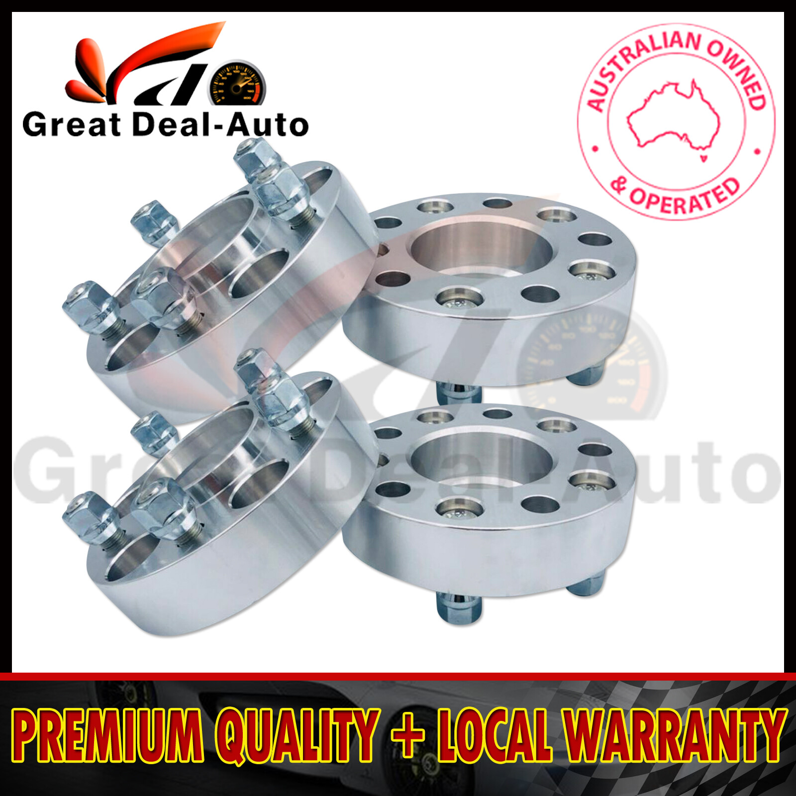 4PCS 5x114.3 35mm Wheel Spacers For Ford Falcon XA XB XC XD XF XG XH AU ...