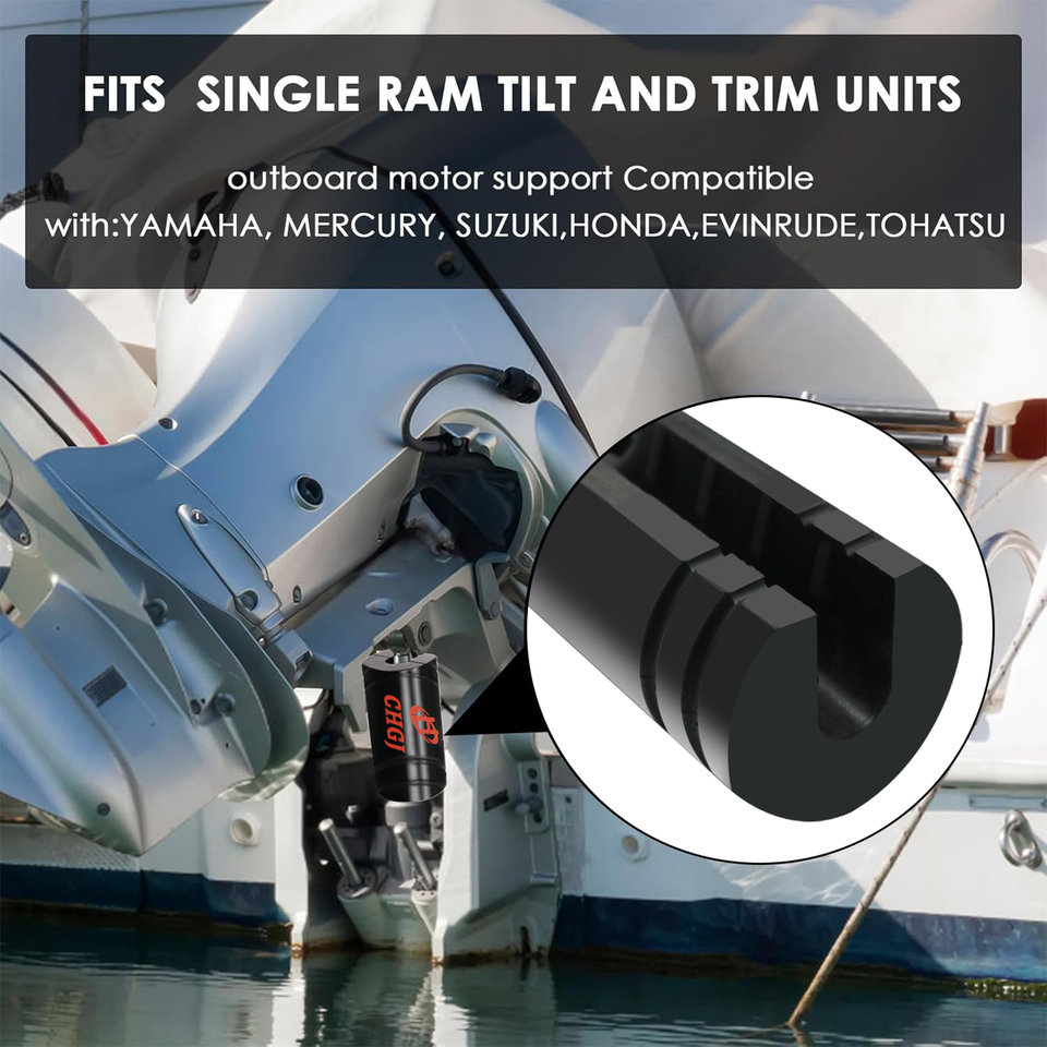 Transom Savers for Outboard Motor Boat Transom Saver Single Ram Wedge ...