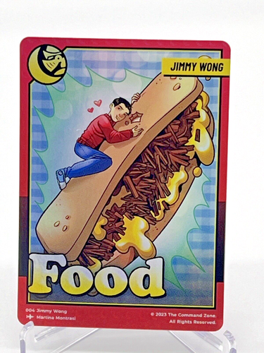 Game Knights The Command Zone Kickstarter Jimmy Wong Food FOIL Token ...