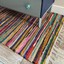 Rug Rag Rugs Multi Colour Mat Recycled Cotton Hand Woven Chindi Mats ...