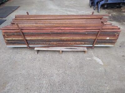 1x USED STEEL 2.4m SHS 50x50x2mm SQUARE TUBE BOX SECTION METAL - Melb ...