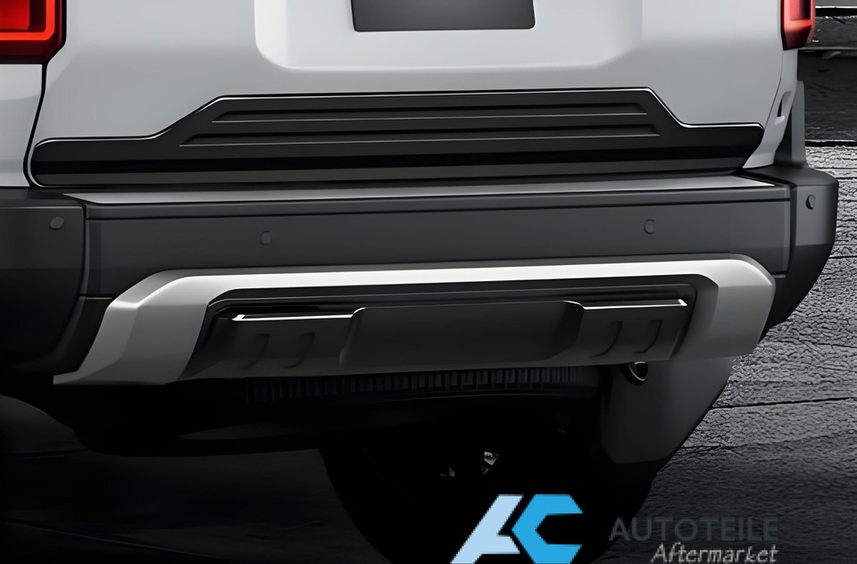 Rear Bumper Diffuser Garnish Trim For 2024 2025 Land Cruiser Prado J250 ...