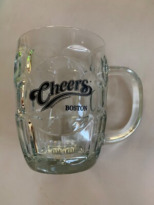 Cheers Boston, Clear Dimpled Glass 16 oz Beer Mug, 20l2 CBS Studios ...