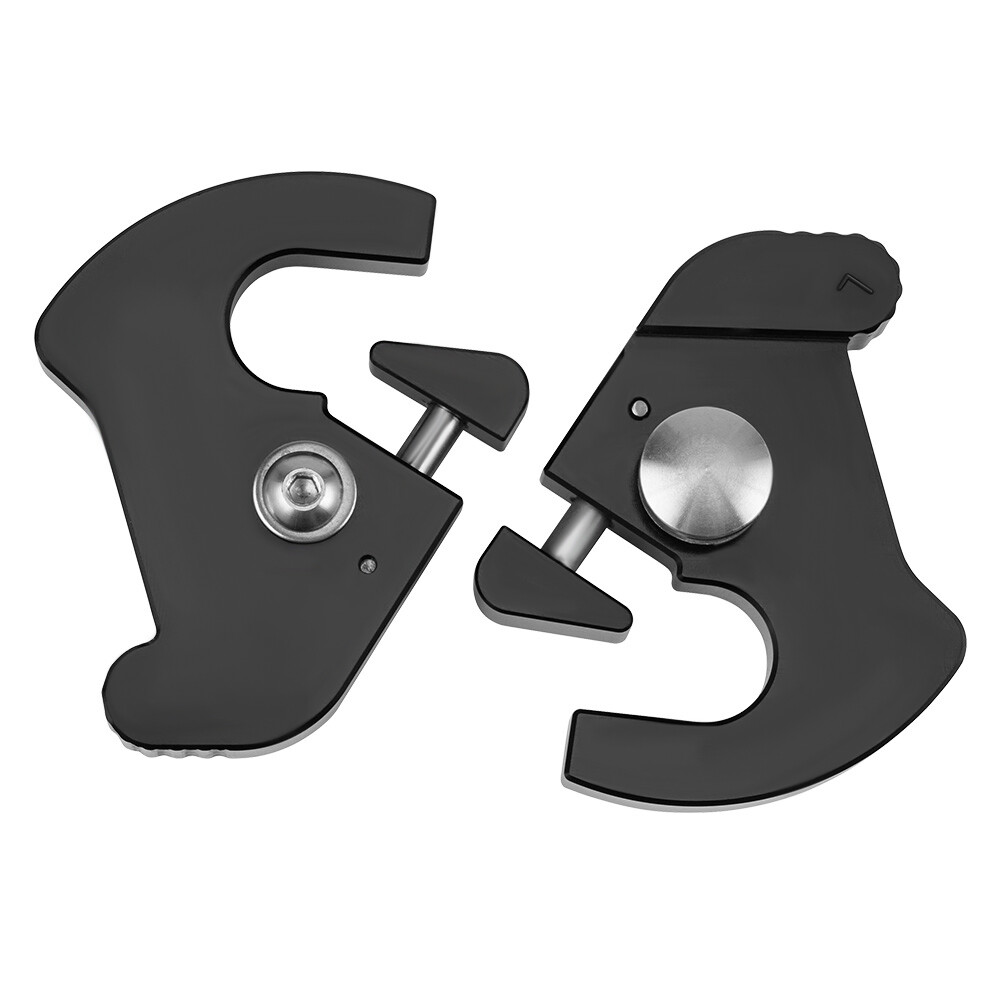 CNC Sissy Bar Luggage Rack Docking Latch Clip Kit For Harley Detachable ...