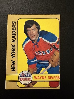 1972 O-PEE- CHEE WHA HOCKEY #315 WAYNE RIVERS ! PRINTED IN CANADA! HIGH ...