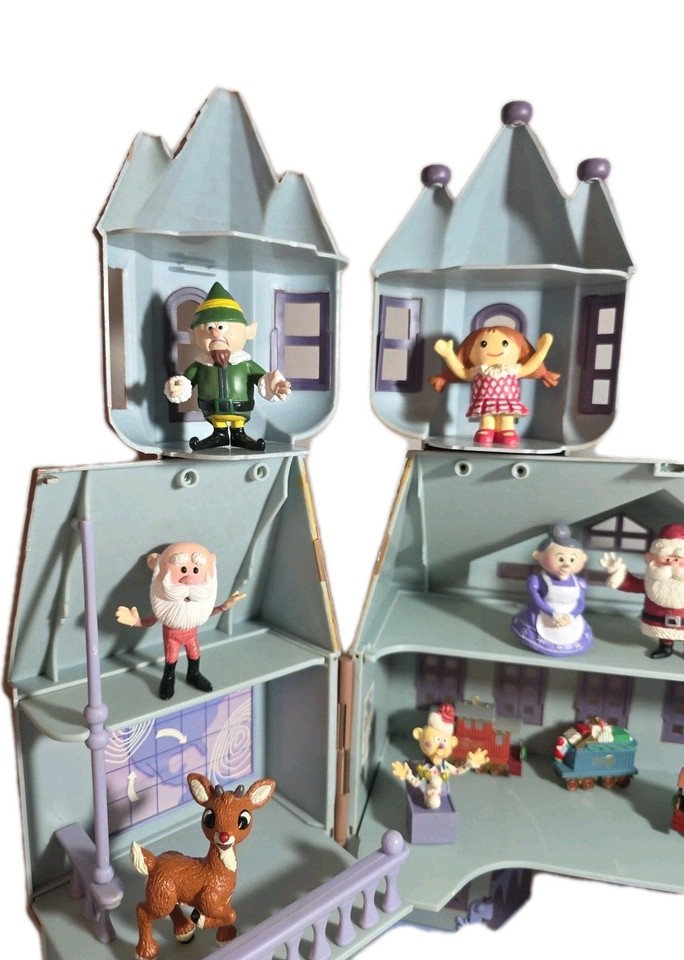 Rudolph Red Nosed Reindeer and The Island of Misfit Toys SANTA'S CASTLE ...