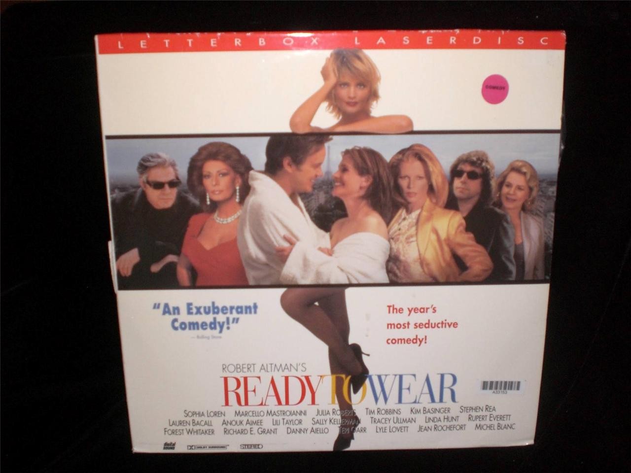 Laserdisc Baby Boom Ready To Wear 1994 Julia Roberts, Tim Robbins ...