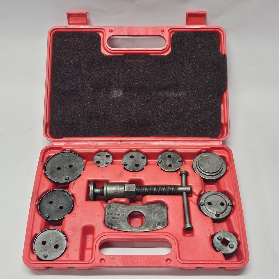 Craftsman Brake Caliper Service Kit 11 Piece Caliper Rewind Tool Used ...