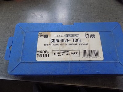 Clamps & Anchors - Tapcon Condrive