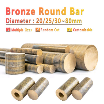 Bronze Round Bar Solid Tin Bronze Rod Diameter 20/25/30/35/40~80mm ...