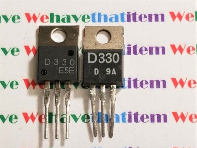 2SD330 / D330 / TRANSISTOR / TO220 / 2 PIECES (qzty) | eBay