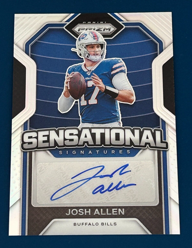 2020 Panini Prizm JOSH ALLEN Autograph Sensational Signatures /20 ...