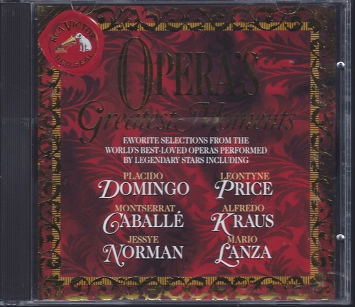 Opera's Greatest Moments - Various Artists (CD, 1992) | eBay