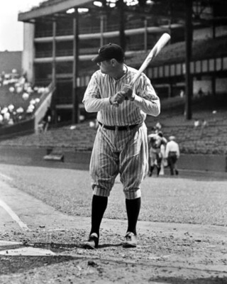 New York Yankees Babe Ruth Baseball 'The Bambino' 8x10 PHOTO PRINT | eBay