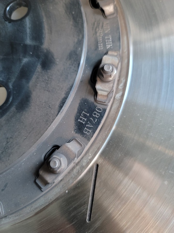 21-23 Charger Challenger SRT & Hellcat Front Disc Brake Rotor BR7 Mopar ...