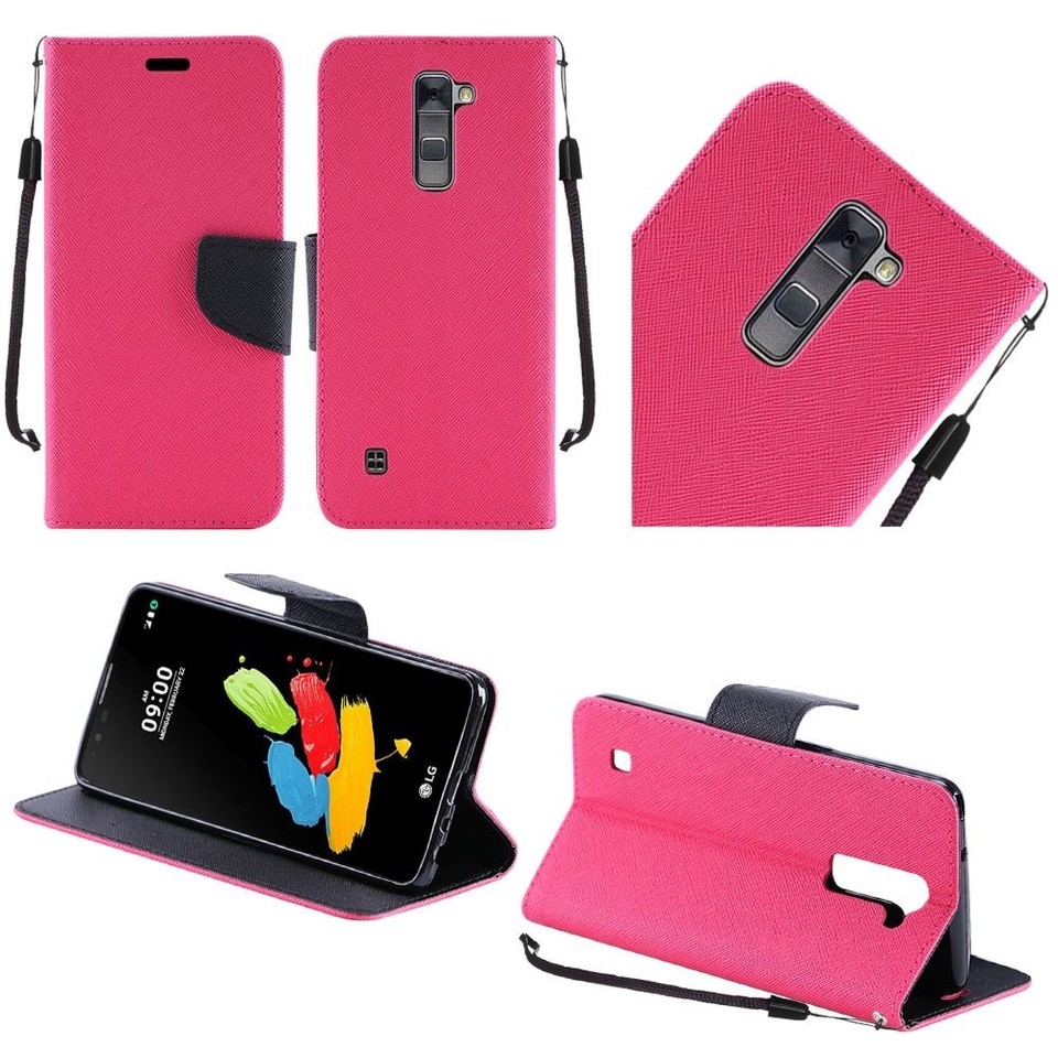 Wallet Card Pouch Case Cover for LG Stylo 2 Plus / Stylus 2 Plus K550 ...