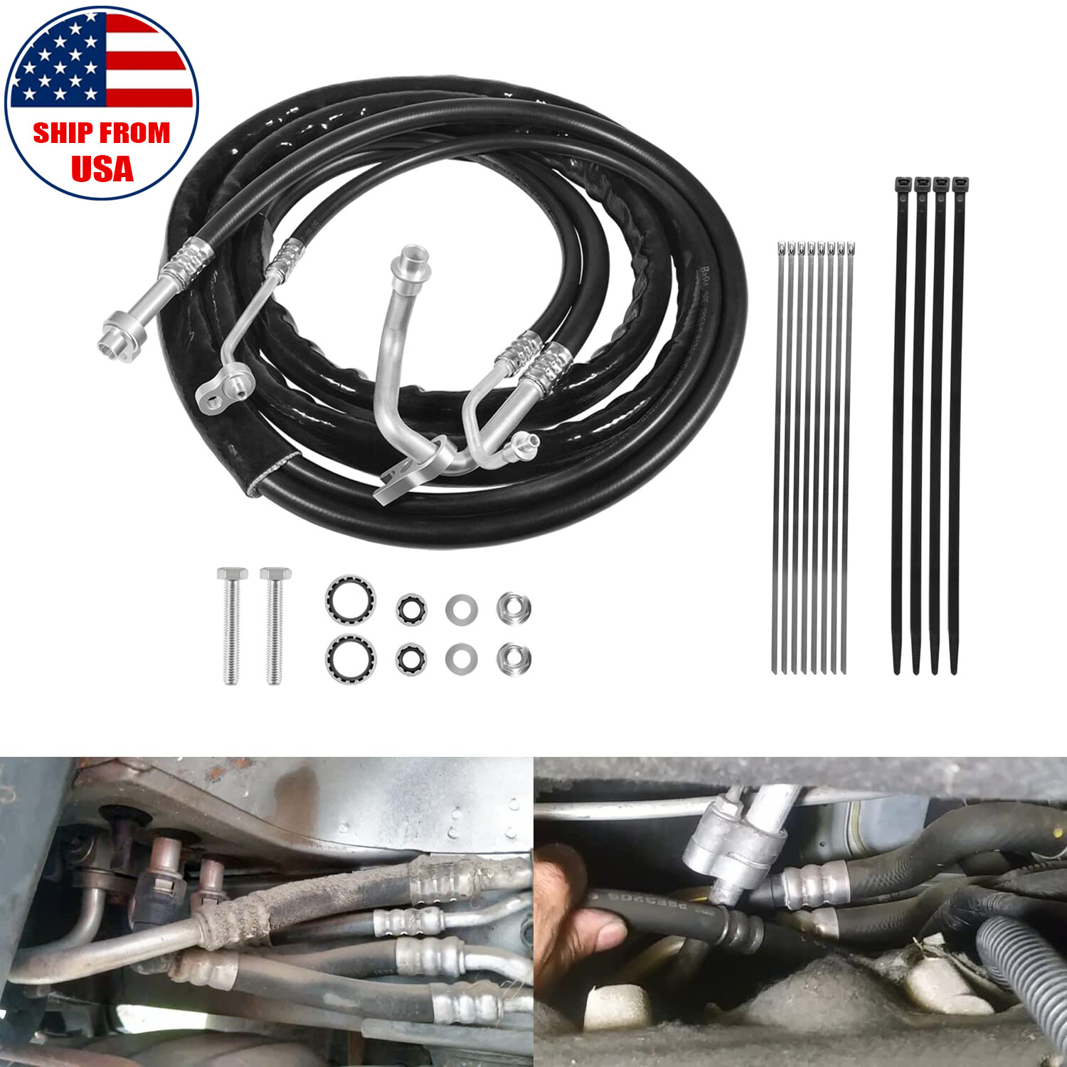 AT34653 REAR AC LINE REPLACEMENT LINES FOR ACADIA, TRAVERSE, ENCLAVE ...