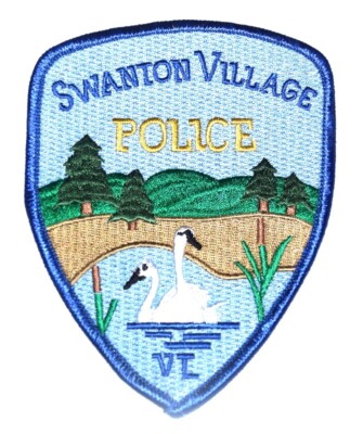 SWANTON VILLAGE VERMONT VT Sheriff Police Patch SWANS RIVER PARK ...