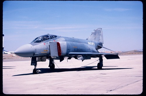 R127 ORIGINAL K64 AIRCRAFT SLIDE: USAF McDD F-4D Phantom N424FS (64 ...