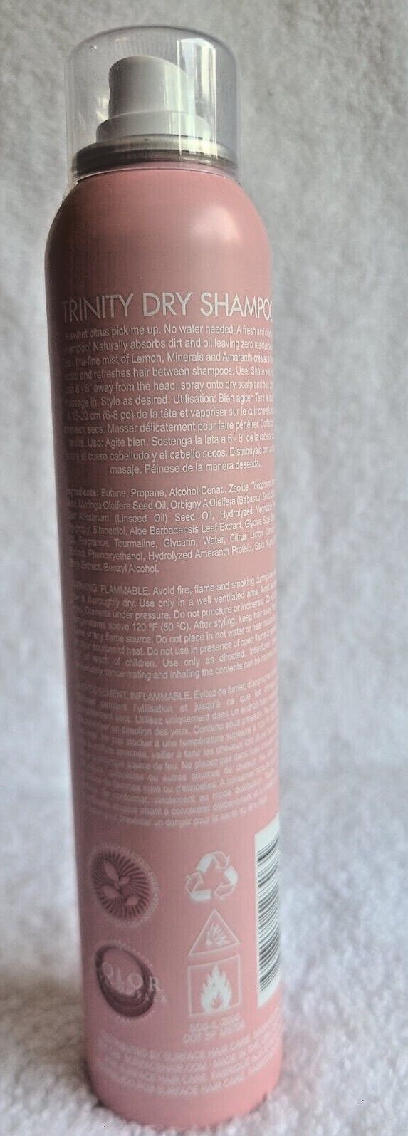 SURFACE Color VitaComplex TRINITY Dry Shampoo 5 oz / 141g | eBay