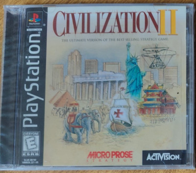 Civilization II 2 US Playstation PS1 Sealed | eBay