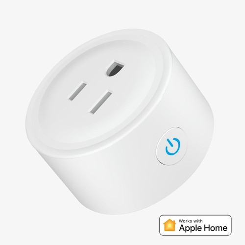 WiFi Mini Remote Voice Smart Plug for Apple HomeKit Smart Outlet ...