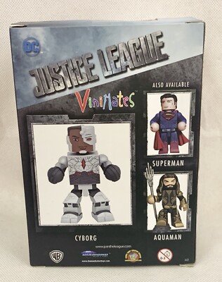 New Unopened Vinimates DC Comics Cyborg Justice League Collectable ...