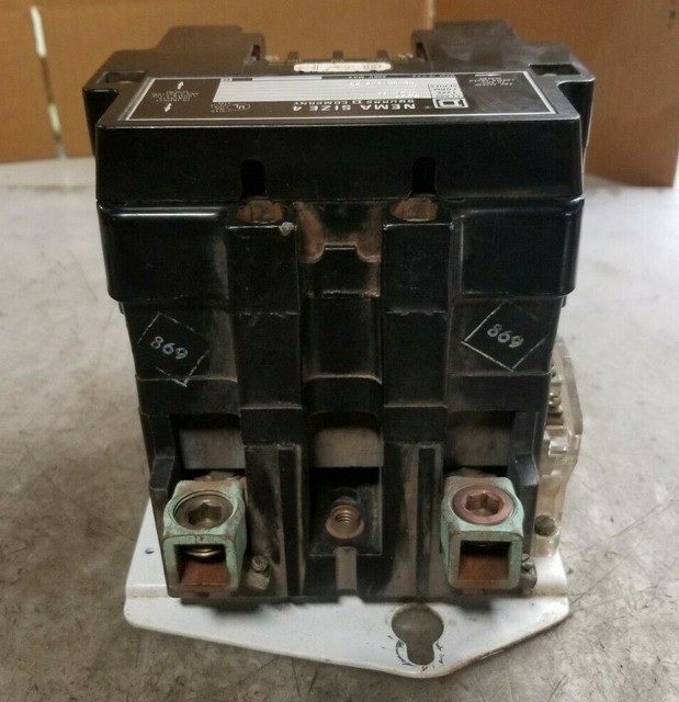 Square D Starter 8502 Sf01 Size 4 Contactor 120 V Coil for sale online ...