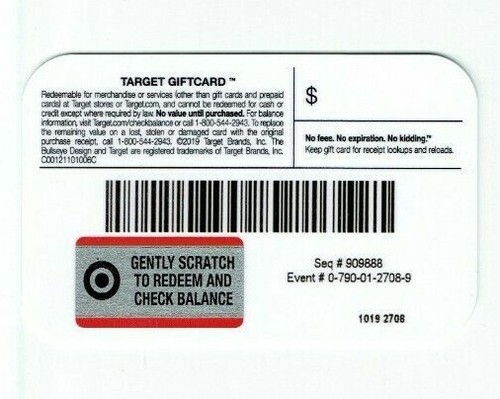 Target Gift Card - Florida - Sunshine State - Postcard Style - No Value ...