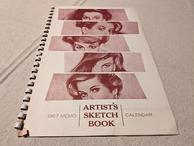 Complete 1967 - Pin-Up Calendar Artist’s Sketch Book - Fritz Willis | eBay