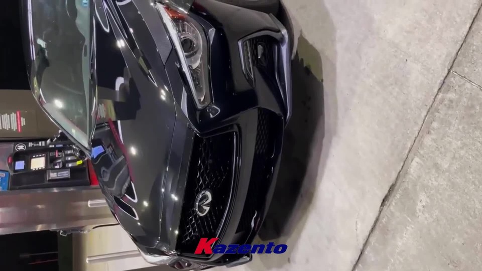 For Infiniti Q50 KZ Style Vented Wet Carbon Fiber Front Fender Pair ...