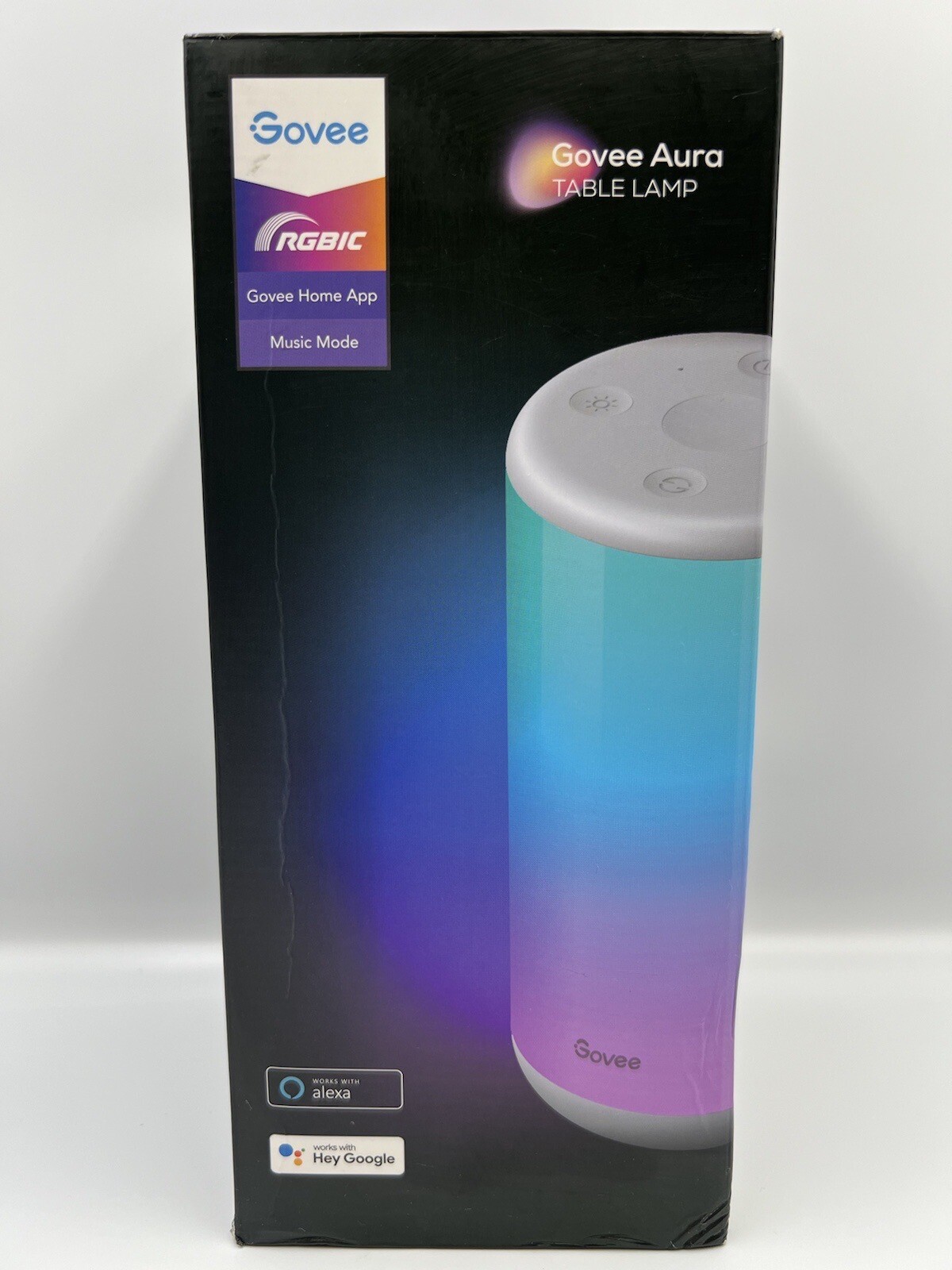 NEW Govee Aura Table Lamp H6052 RGBIC Colorful Lamp Smart Alexa Smart Home 850034049243| eBay