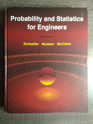 Probability and Statistics for Engineers (Fifth Edition) 9780534403027 ...