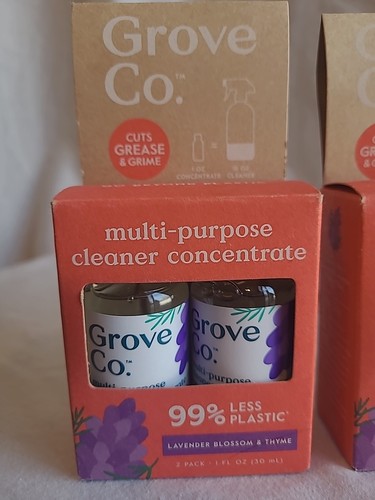 3 Packs 2, 1oz Grove Co. Multi-Purpose Cleaner Concentrate Lavender ...