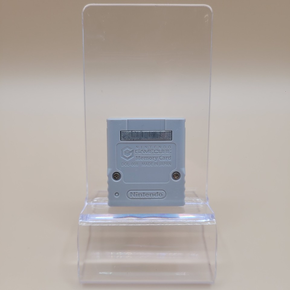 Official Nintendo GameCube GC Memory Card 59 DOL-008 4MB OEM [Tested ...