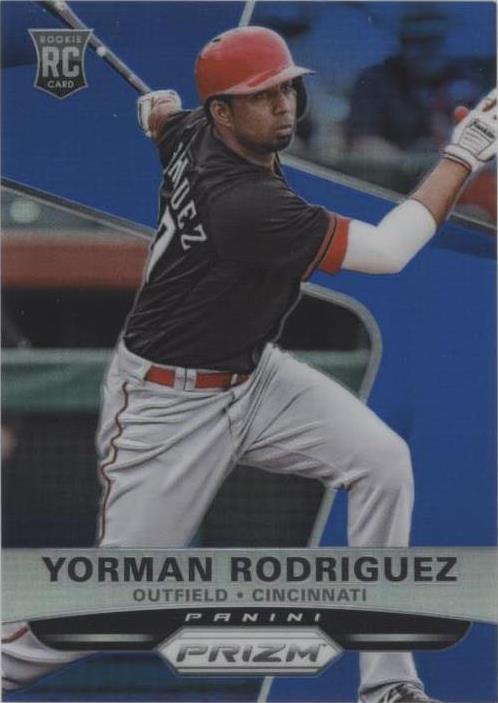 2015 Panini Prizm - Yorman Rodriguez #179 Blue Prizm /75 (RC) for sale ...