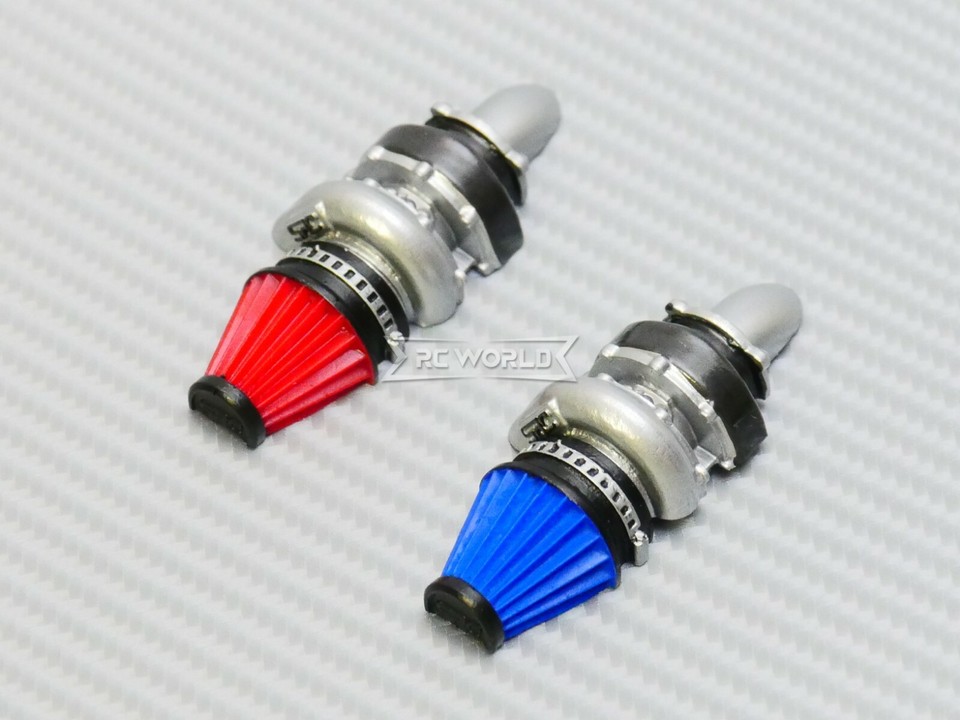 RC Extreme TURBO V2 CHARGER INTAKE Half Scale RC Body Accessories PINK ...