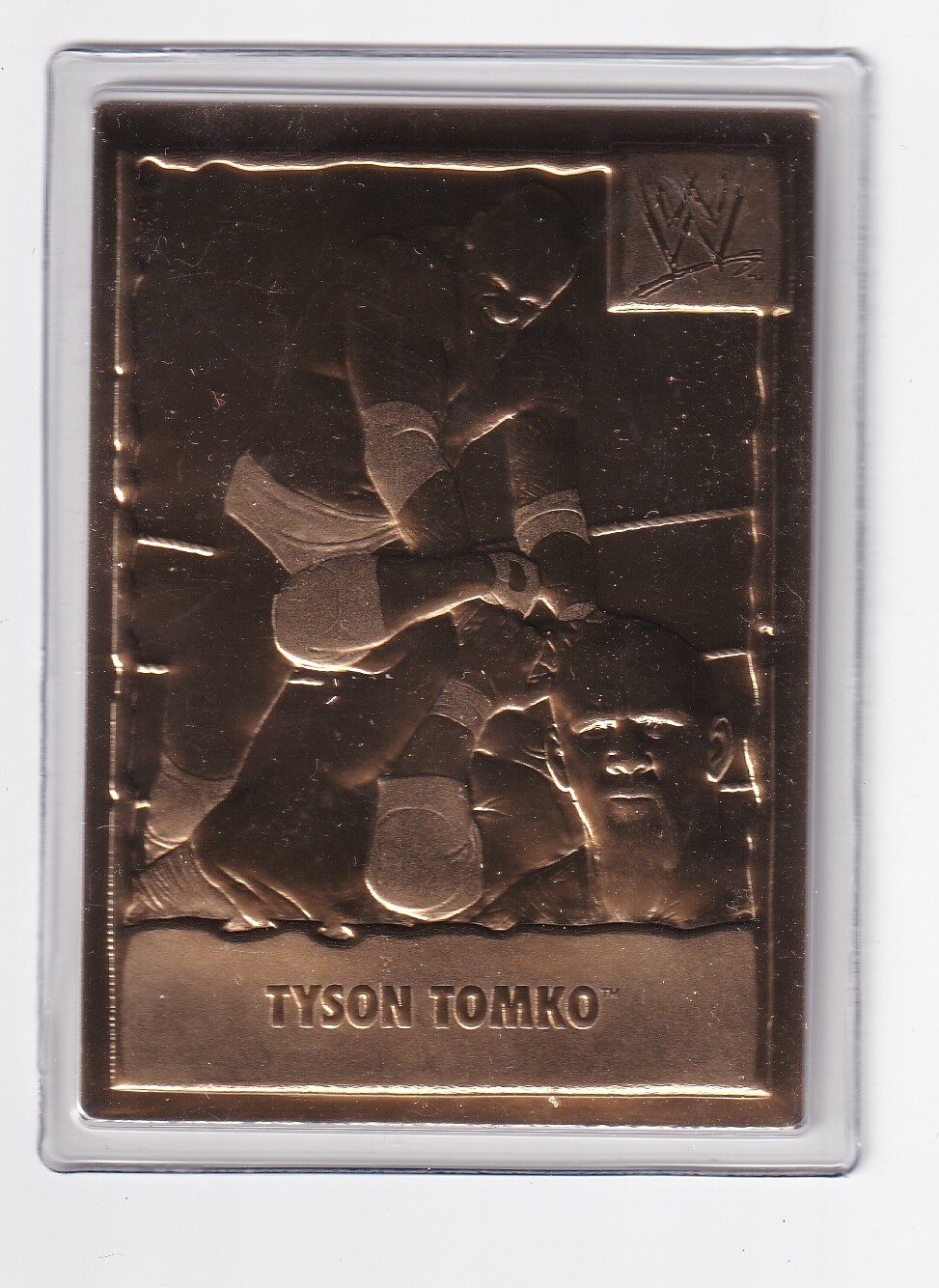 Tyson Tomko Danbury Mint WWE Wrestling 22KT Gold Cards # 79 | eBay