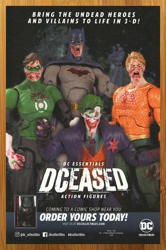 2020 DC Essential DCeased Action Figures Print Ad/Poster Batman Joker Toy Art | eBay