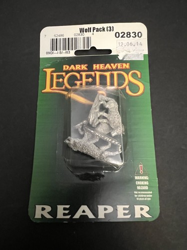 Reaper 02830 Wolf Pack [3] (Dark Heaven Legends) Wolves Animals ...
