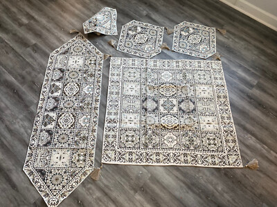 Tablecloth Arabic Mosaic Patterns middle Eastern Antique Oriental 5 ...