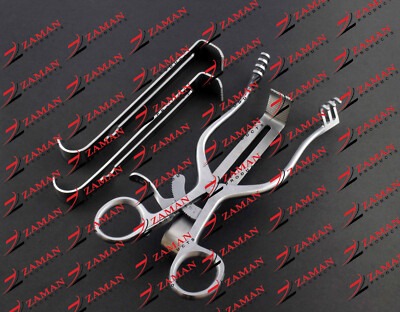 Henley Self Retaining Retractor With 3 Center Blades Surgical Retractor ...