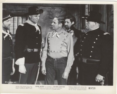 Gene Autry Silver Canyon Pat Buttrum Duke York Western Original Photo R ...