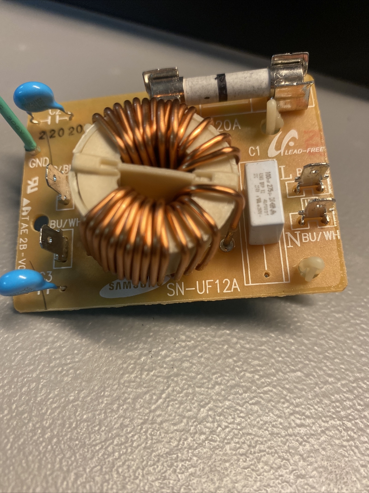 Samsung SN-UF12A Noise Filter w/ Fuse For/From MS14K6000AG Microwave | eBay