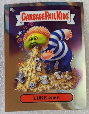 170B LUKE PUKE 2022 GPK Garbage Pail Kids Chrome Series 5 | eBay