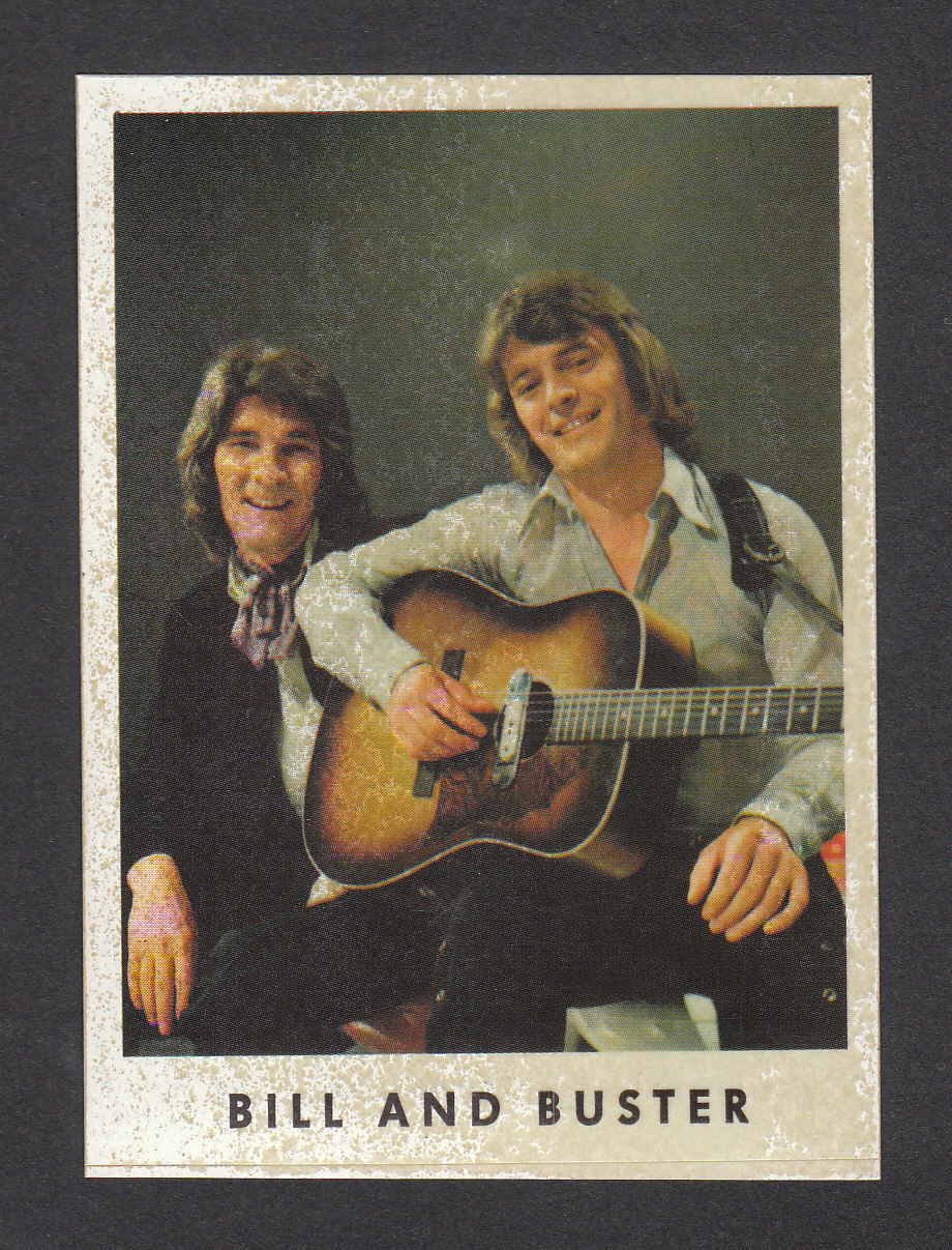 Bill and Buster Scarce 1970 German Pop Rock Music Sticker | eBay