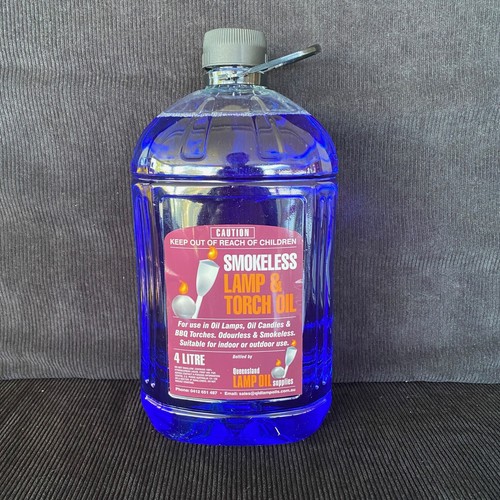 Lamp Oil 4 Litre Bottle - Coloured Unfragranced for Oil Lamps | eBay