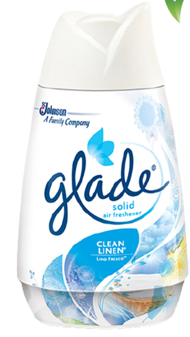 Glade Solid Gel Long-Lasting Air Freshener Pure Clean Linen 150g | eBay