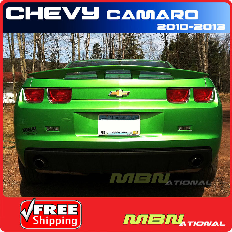 10-13 Chevy Camaro Coupe Rear Trunk Spoiler 2 Port Painted WA637R CYBER ...